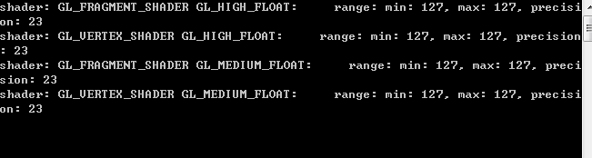 I used pyinstaller to package and run the program. The console has a shader: GL_VERTEX_SHADER ...