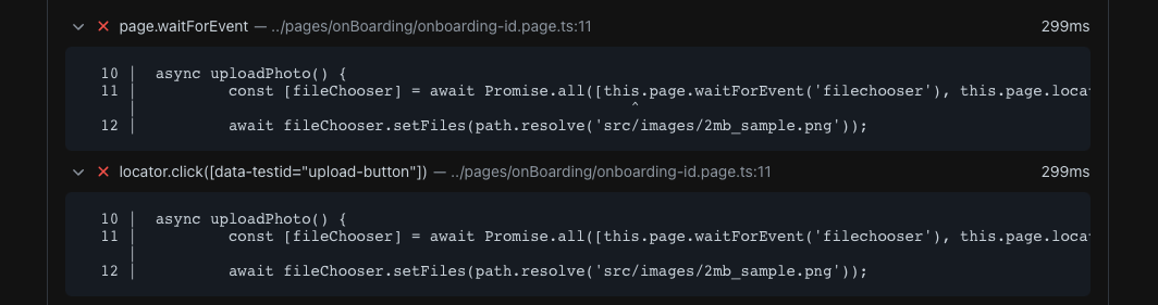 Bug Waiting For Filechooser Crashes The Page · Issue 11899 · Microsoftplaywright · Github 7737