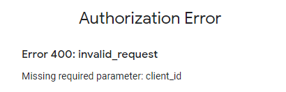 Google authentication not working, might be OAuth problems · Issue #104 ...