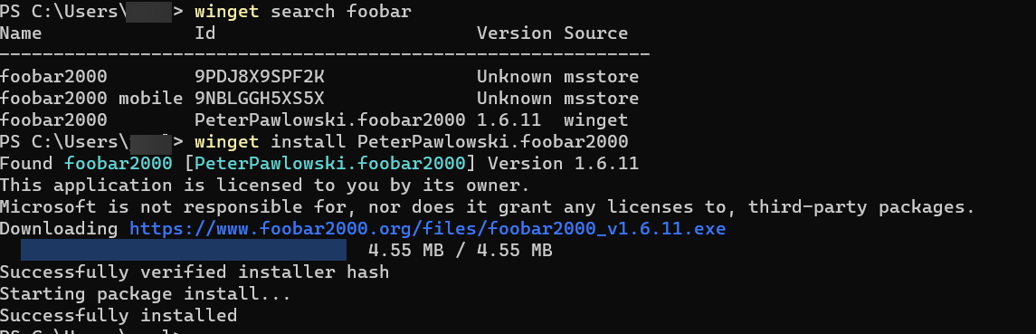 [Package Issue]: PeterPawlowski.foobar2000 · Issue #65280 · microsoft ...