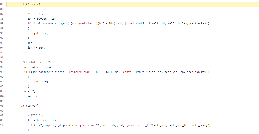 国密ECDHE-SM4-SM3算法套计算PMS流程不符合协议规定 · Issue #52 · jntass/TASSL-1.1.1b · GitHub