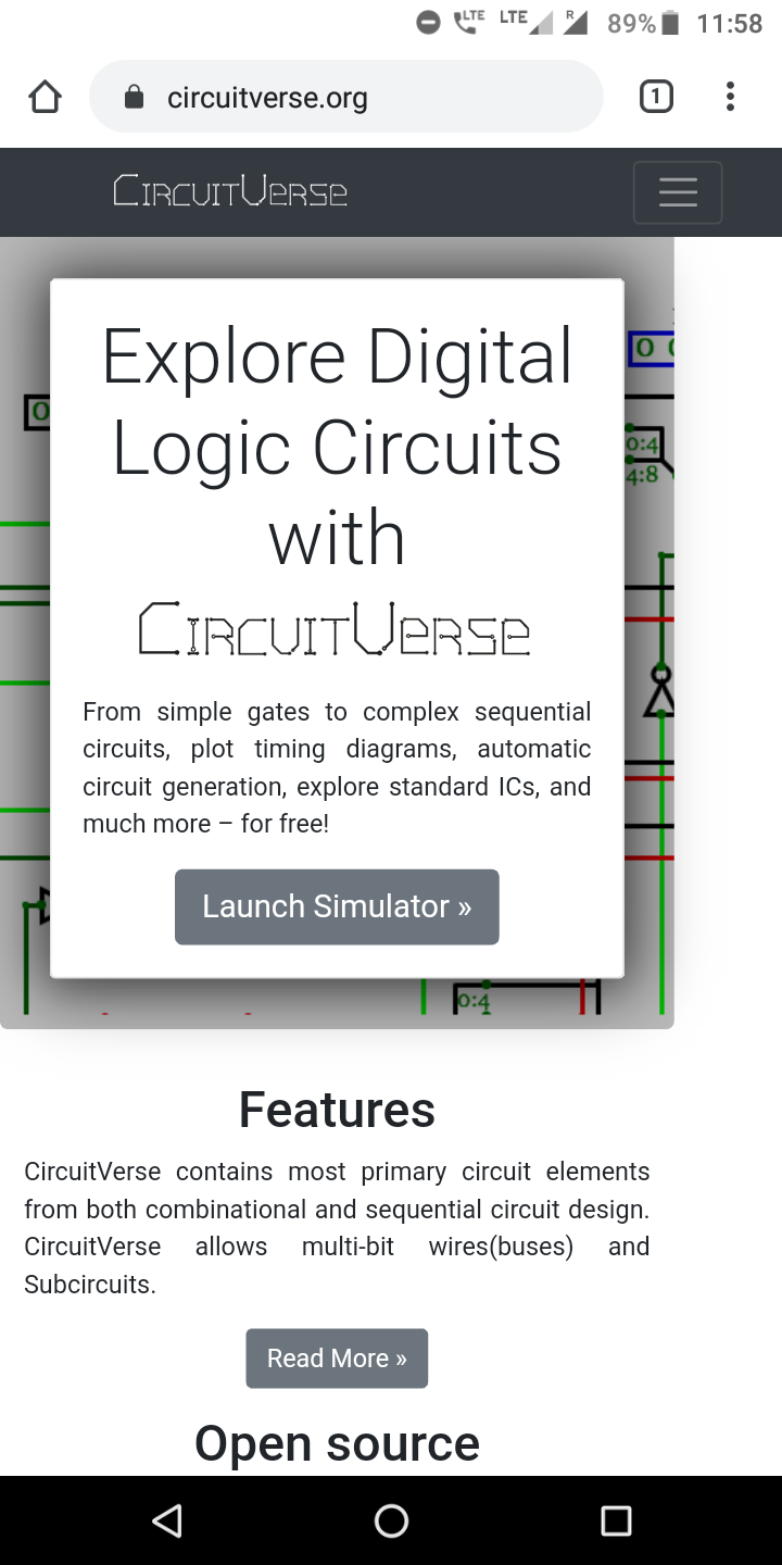 The website is not properly responsive in mobile view. · Issue #557 · CircuitVerse/CircuitVerse ...