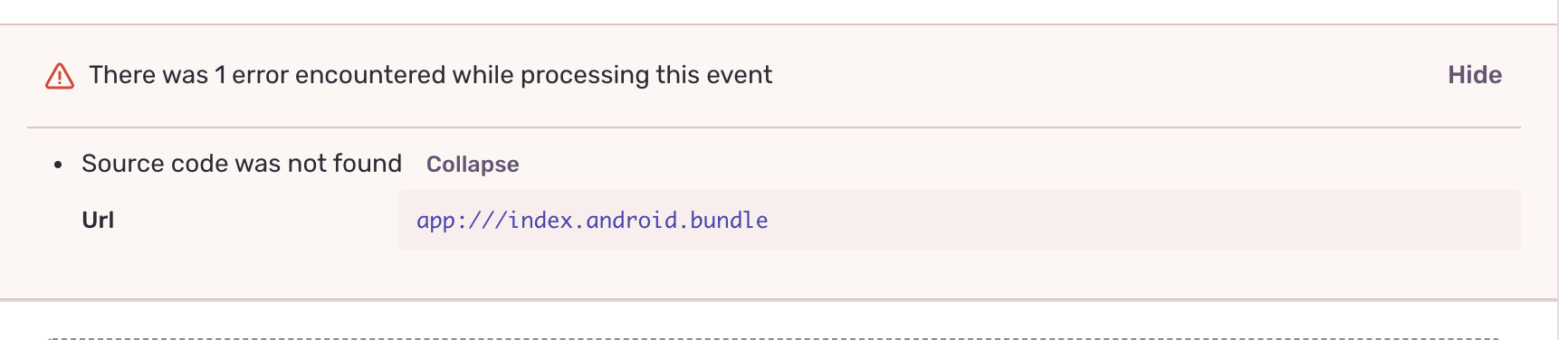 Source code was not found for both iOS and Android · Issue #769 · getsentry/sentry-react-native ...