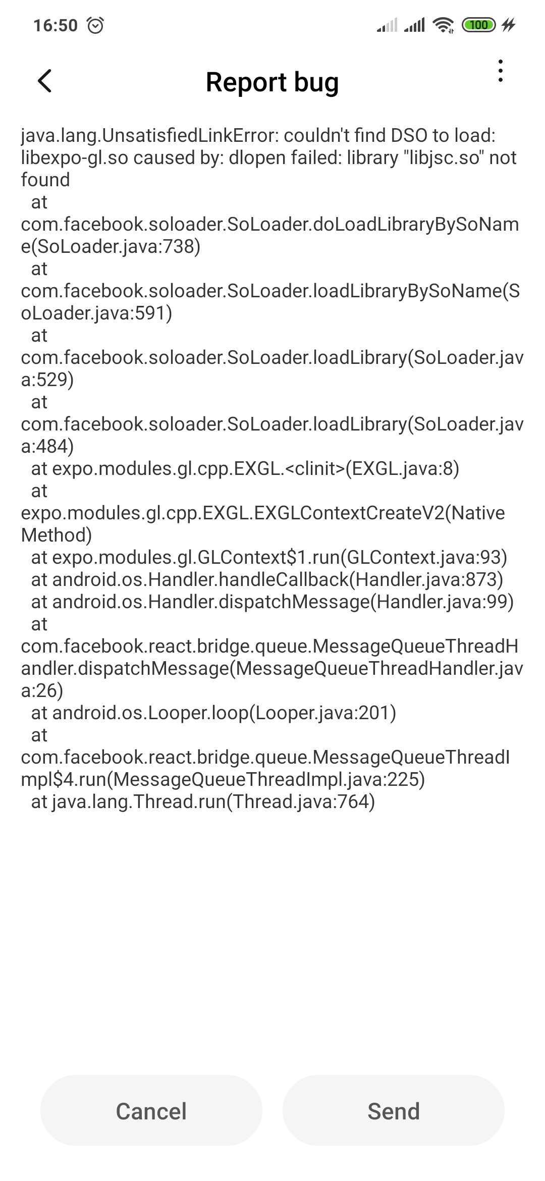 [expo-gl][bare workflow] App crashes when rendering GLView on Android when Hermes is enabled ...