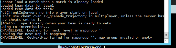 Change map before I can type !ready in chat · Issue #465 · splewis/get5 · GitHub