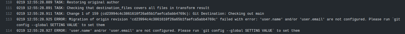 Set git author information from source commit instead of depending on local git config · Issue ...