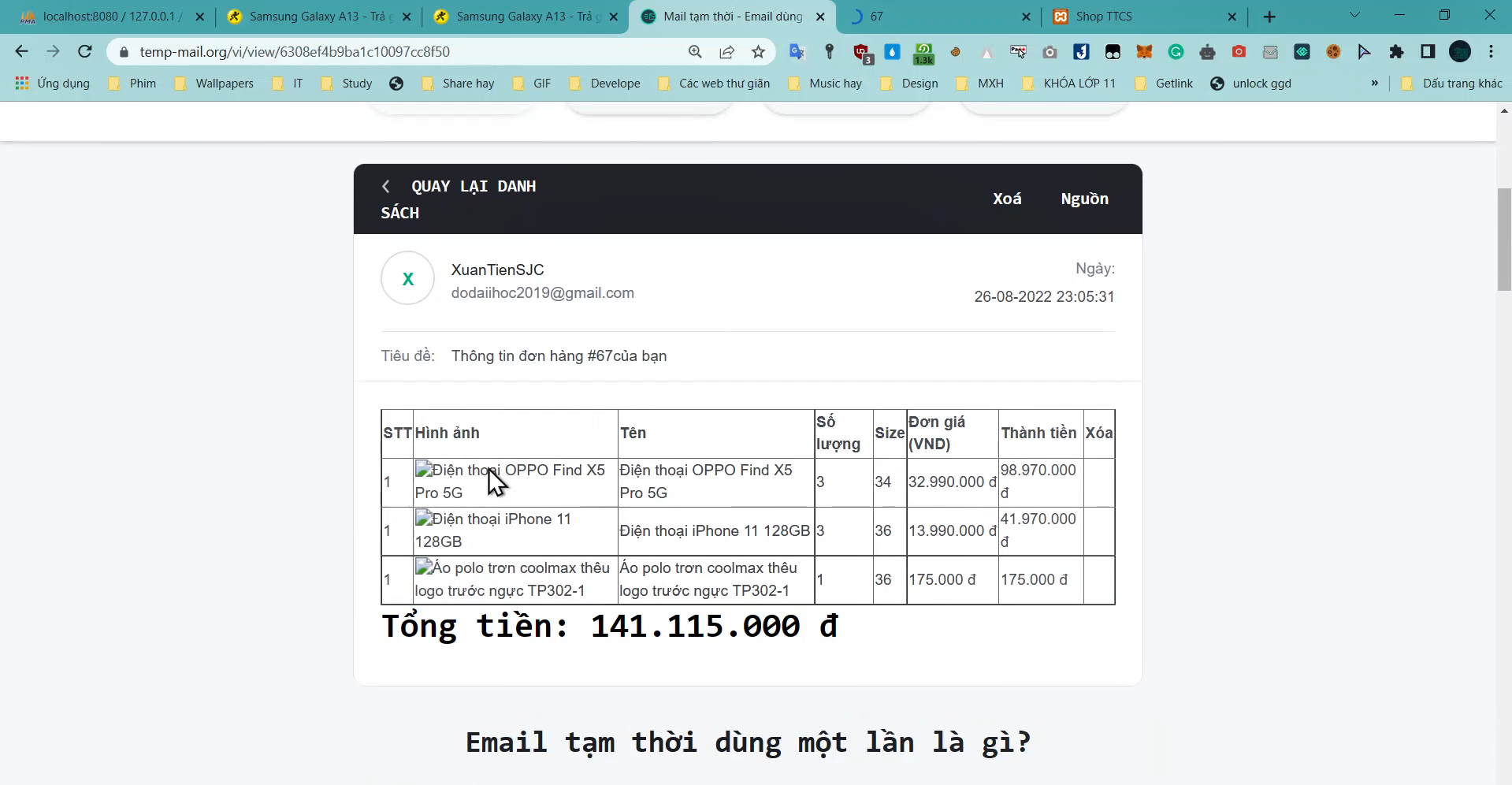 GitHub - xuantien177/webbanhang: Hello đây là web bán hàng sử dụng PHP Yii framework