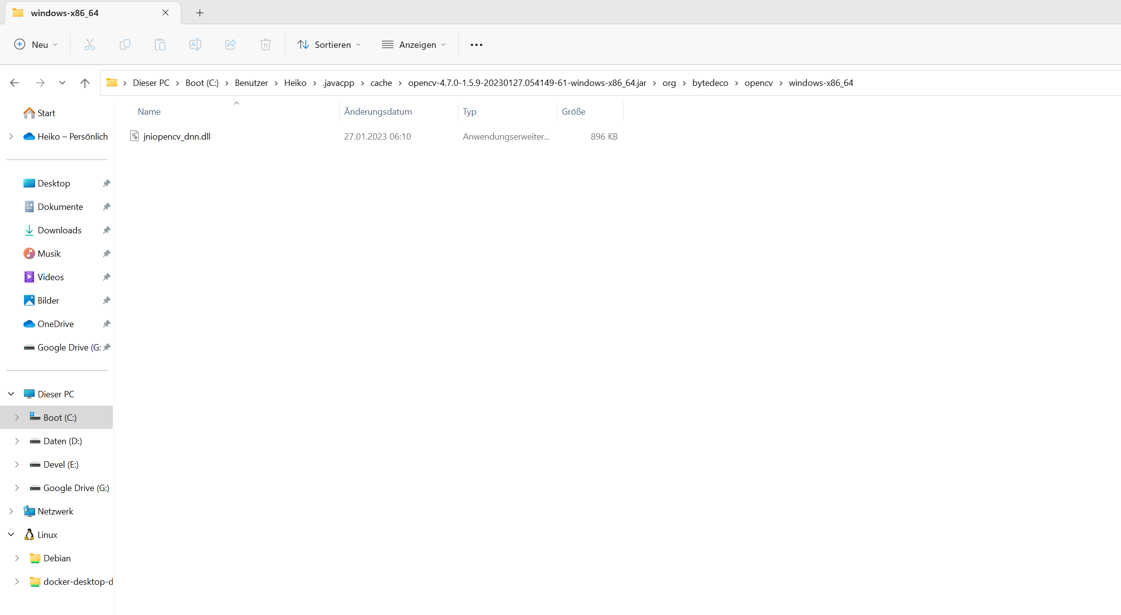 Unsatisfiedlinkerror No Jniopencv Dnn In Java Library Path · Issue