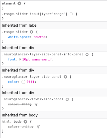 #uicontrol sliders not rendering properly under FireFox · Issue #245 · google/neuroglancer · GitHub