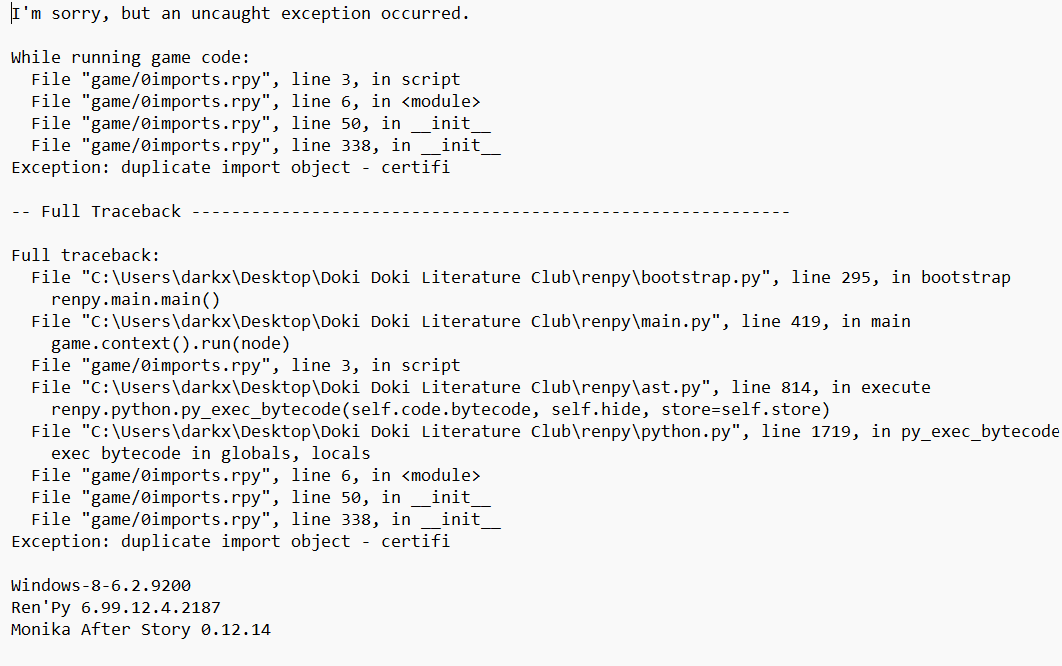 Help no clue what this means · Issue #9913 · Monika-After-Story/MonikaModDev · GitHub