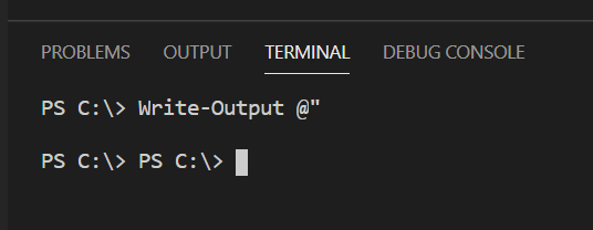 F8 should Support Here String · Issue #3242 · PowerShell/vscode-powershell · GitHub