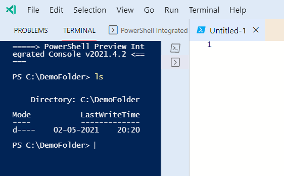 Increase the default size for vertical terminals · Issue #123976 · microsoft/vscode · GitHub