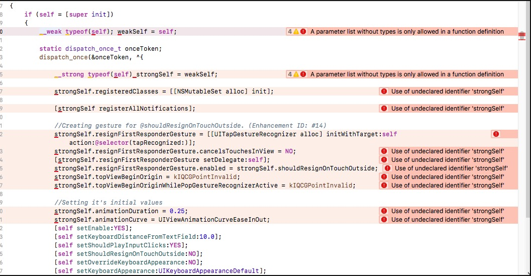Failed to archive using C "language dialect" = C99 · Issue #1548 · hackiftekhar ...