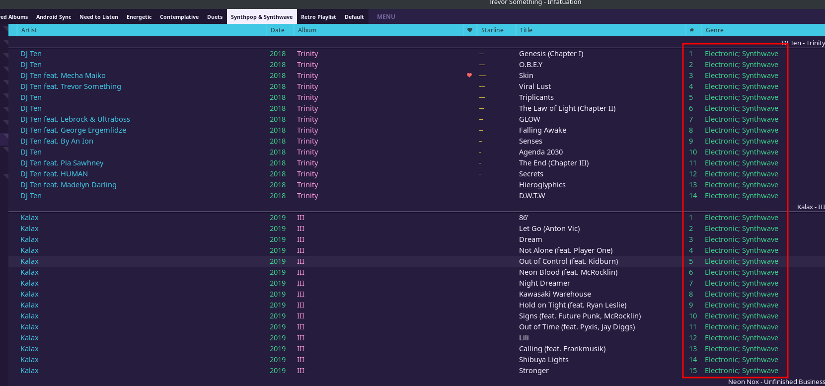 Playlist Generator Genre Selection Inconsistent with Multi-Genre Values · Issue #713 · Taiko2k ...