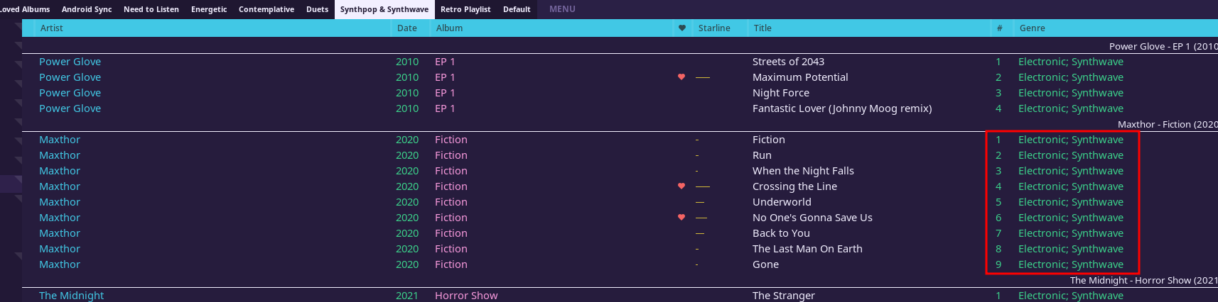 Playlist Generator Genre Selection Inconsistent with Multi-Genre Values · Issue #713 · Taiko2k ...