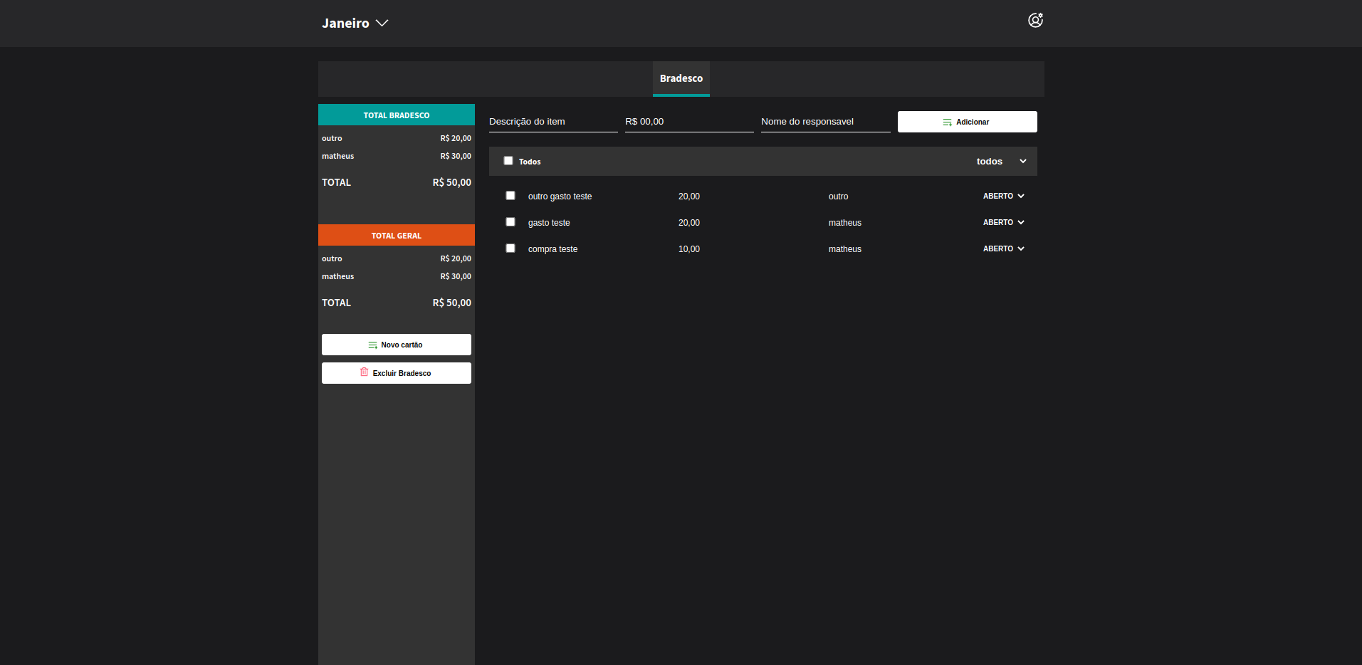 GitHub - bertoldosi/expense-manager-ui: Gerenciador para despesas em cartões de crédito