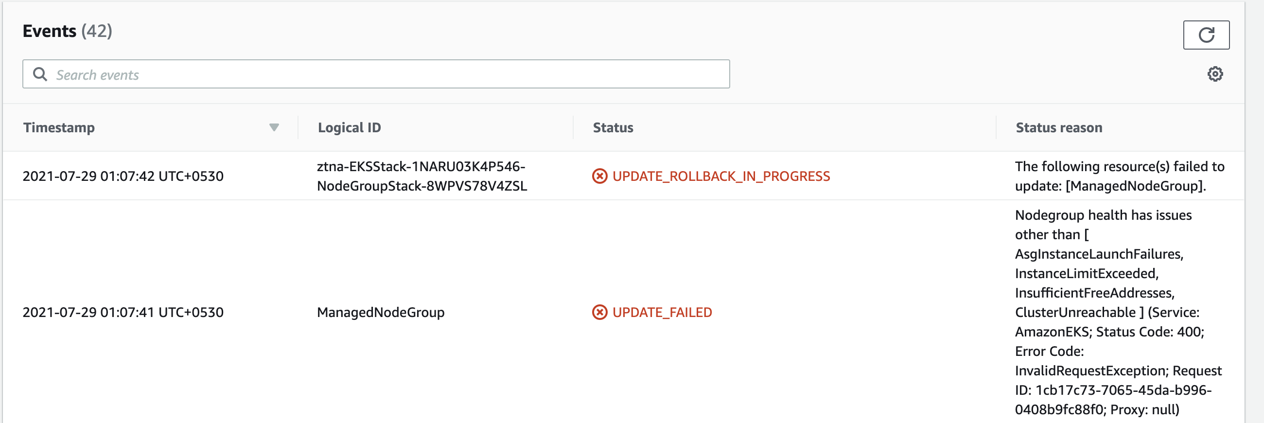 [EKS] [QUERY]: How to upgrade managed node group using CF template ...