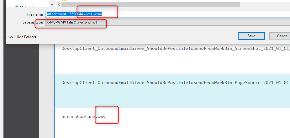 V5 Incorrect File Extension Generated For Video File Aatchment During Download In V534