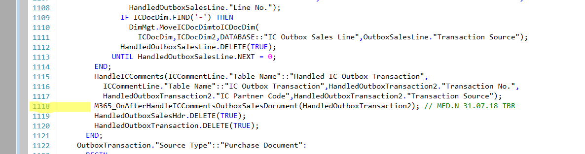 Event Request Codeunit 427 Function Recreateoutboxtransaction · Issue 3127 · Microsoftal