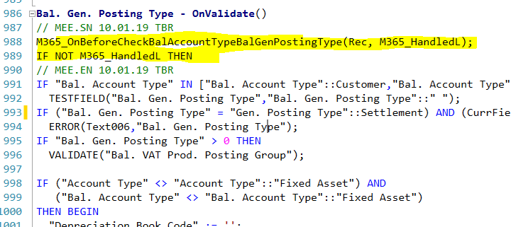 [Event Request] Table 81 Field Bal. Gen. Posting Type - OnValidate() · Issue #787 · microsoft ...