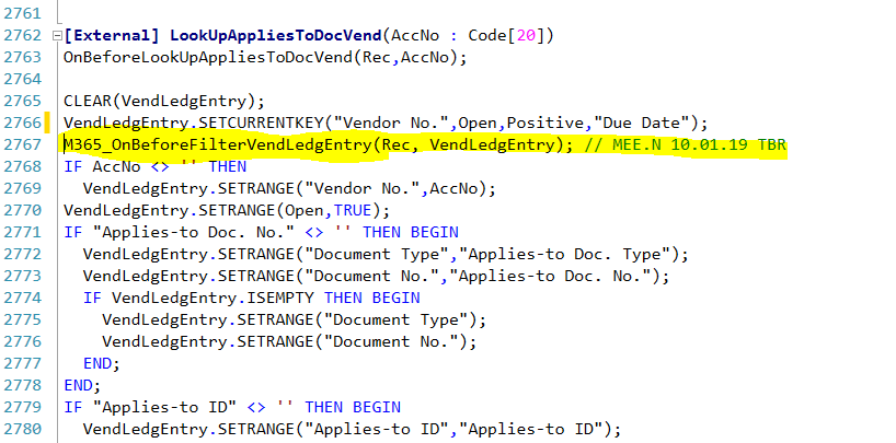 [Event Request] Table 81 function LookupAppliesToDocCust · Issue #796 · microsoft ...