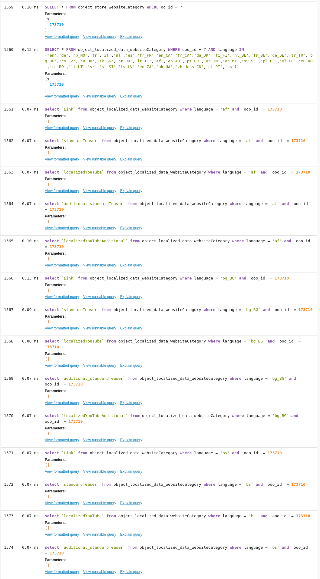 High amount of database calls for localized fields · Issue #7825 · pimcore/pimcore · GitHub