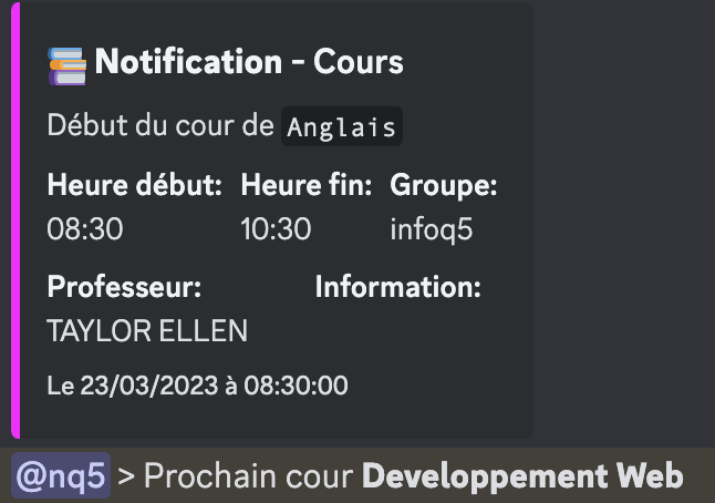 GitHub - RomainMILLAN/Discord-EDT: Bot discord qui récupérer tous les cours d'un groupe de l'IUT ...