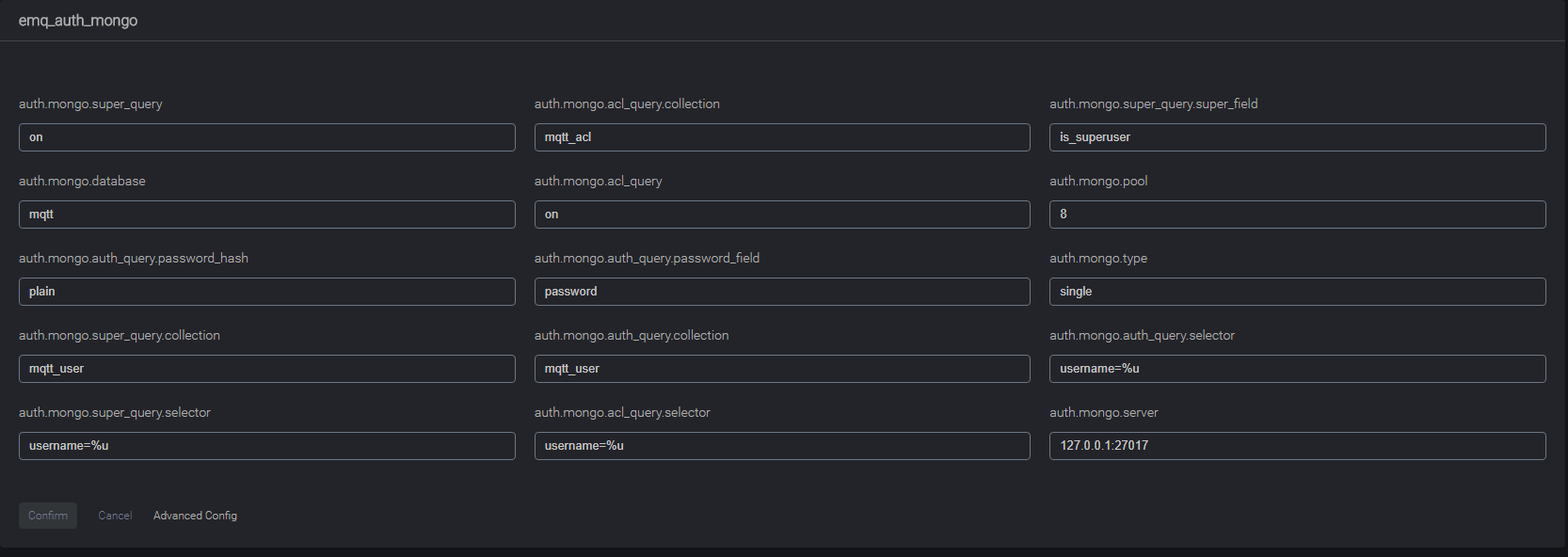 login failed · Issue #125 · emqx/emqx-auth-mongo · GitHub