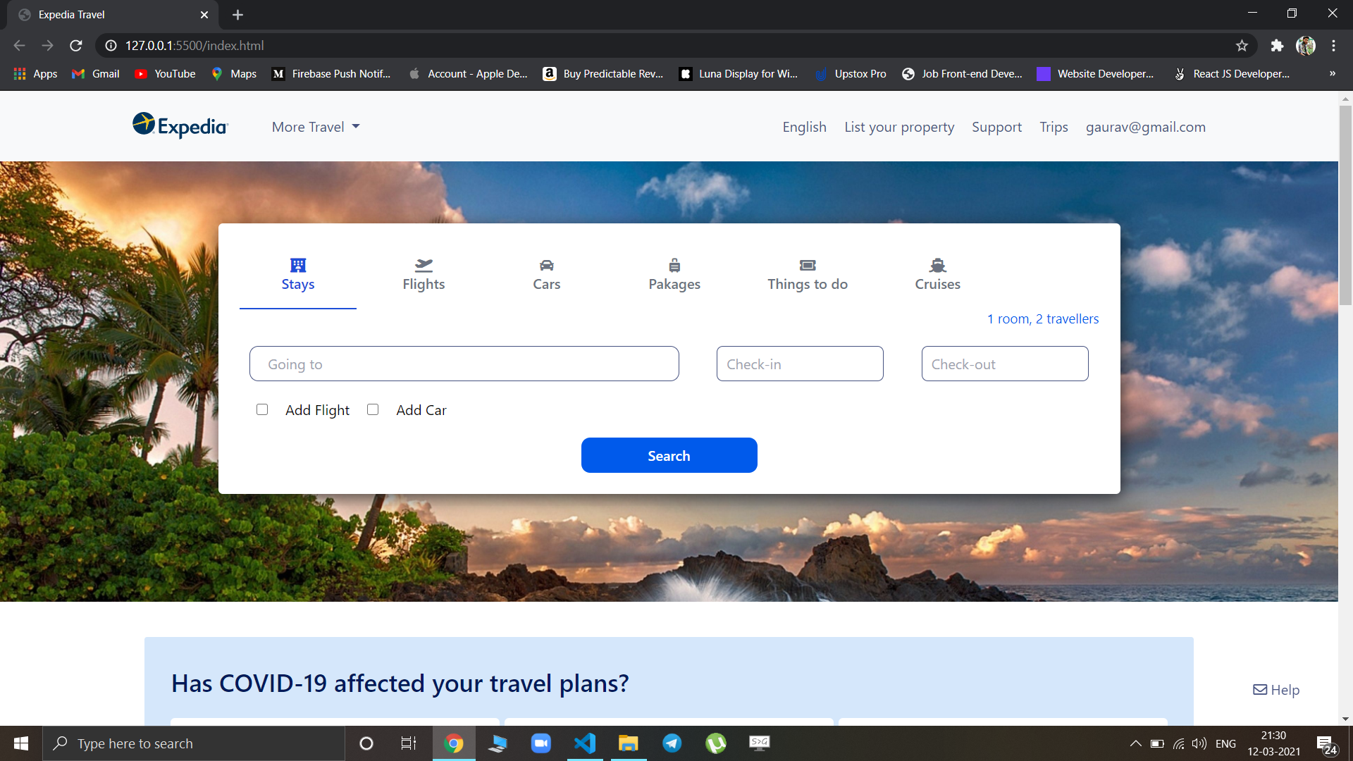 GitHub - tambegaurav/expedia-clone: Masai School Cohort - 13 | Unit 2 Project Week | Expedia.com ...