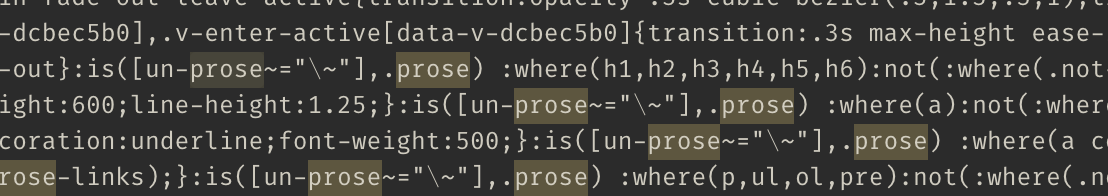 Typography styles are not generated in build mode (Attributify preset ...
