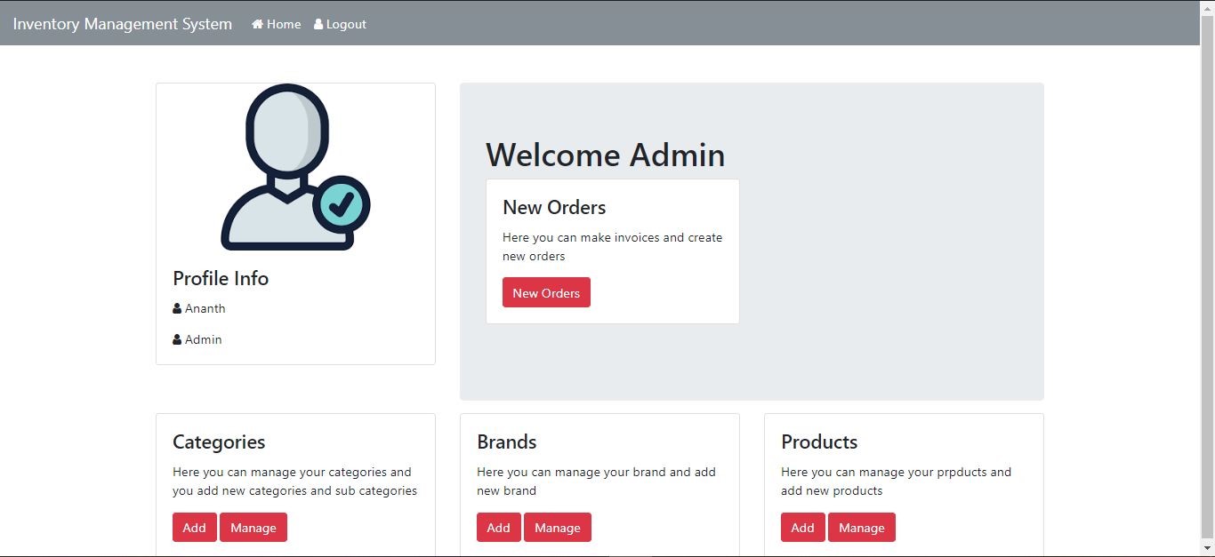GitHub - Ananth9911/Inventory-Management-System