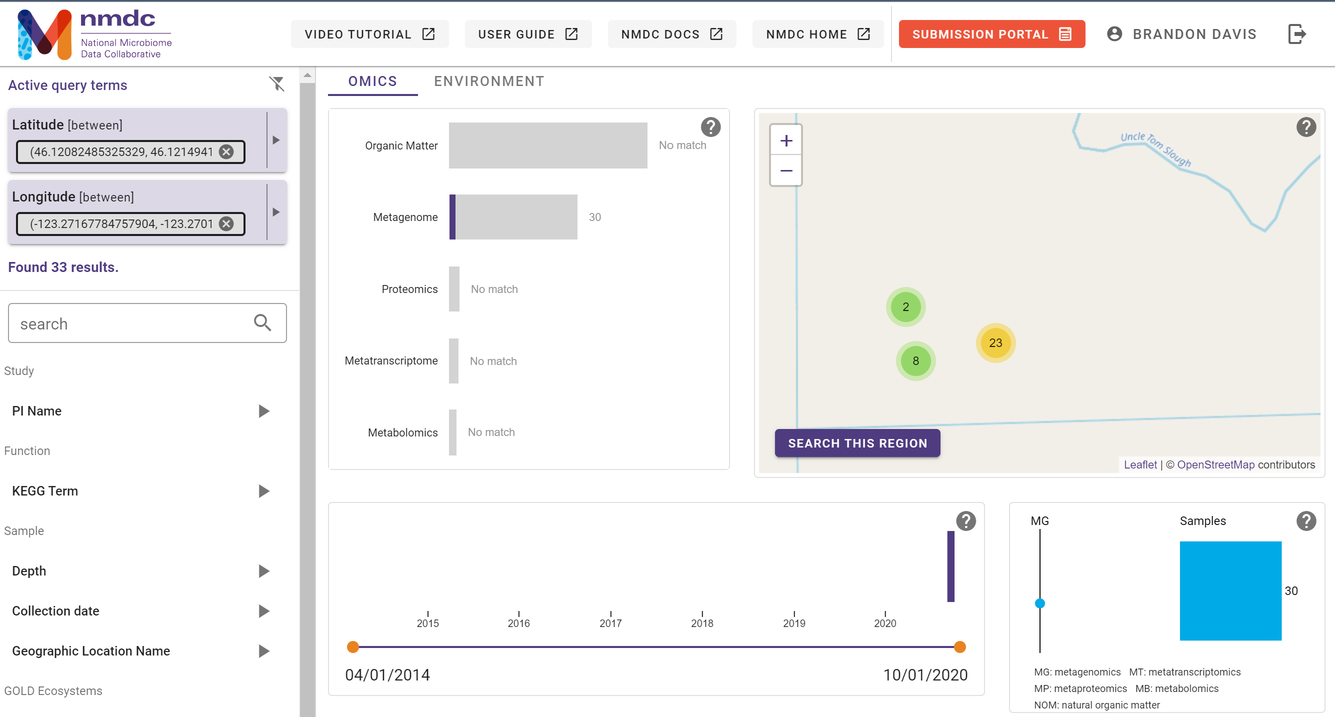Add "fit to screen" button to map · Issue #604 · microbiomedata/nmdc-server · GitHub