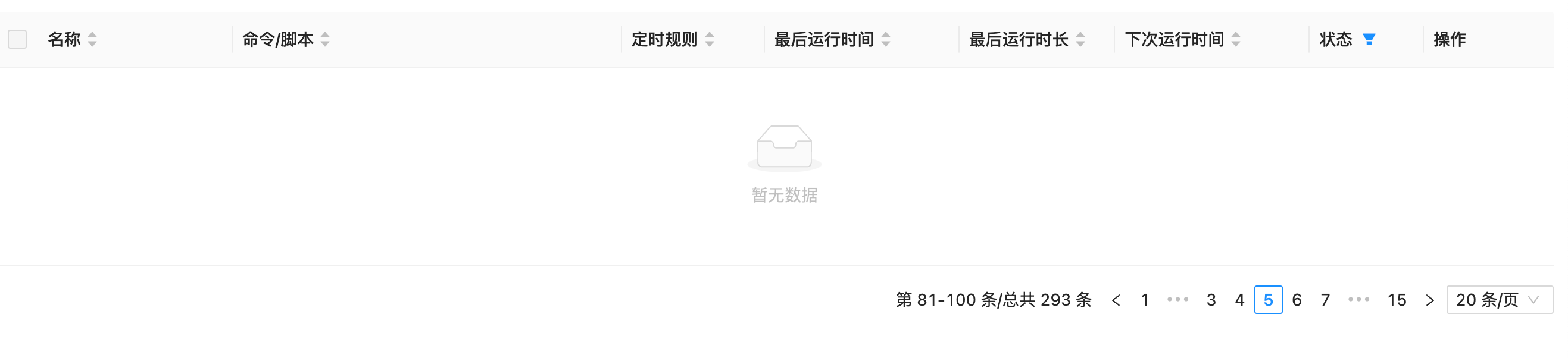 青龙 v2.15.10 任务分页数量有问题 · Issue #1869 · whyour/qinglong · GitHub