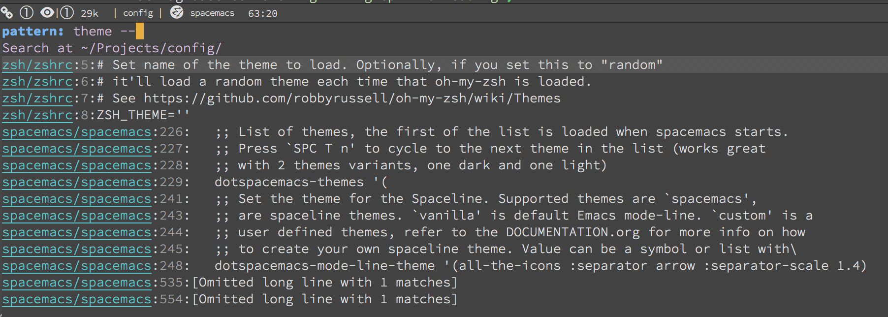 ripgrep / rg stops working with Helm / helm-ag · Issue #10953 · syl20bnr/spacemacs · GitHub
