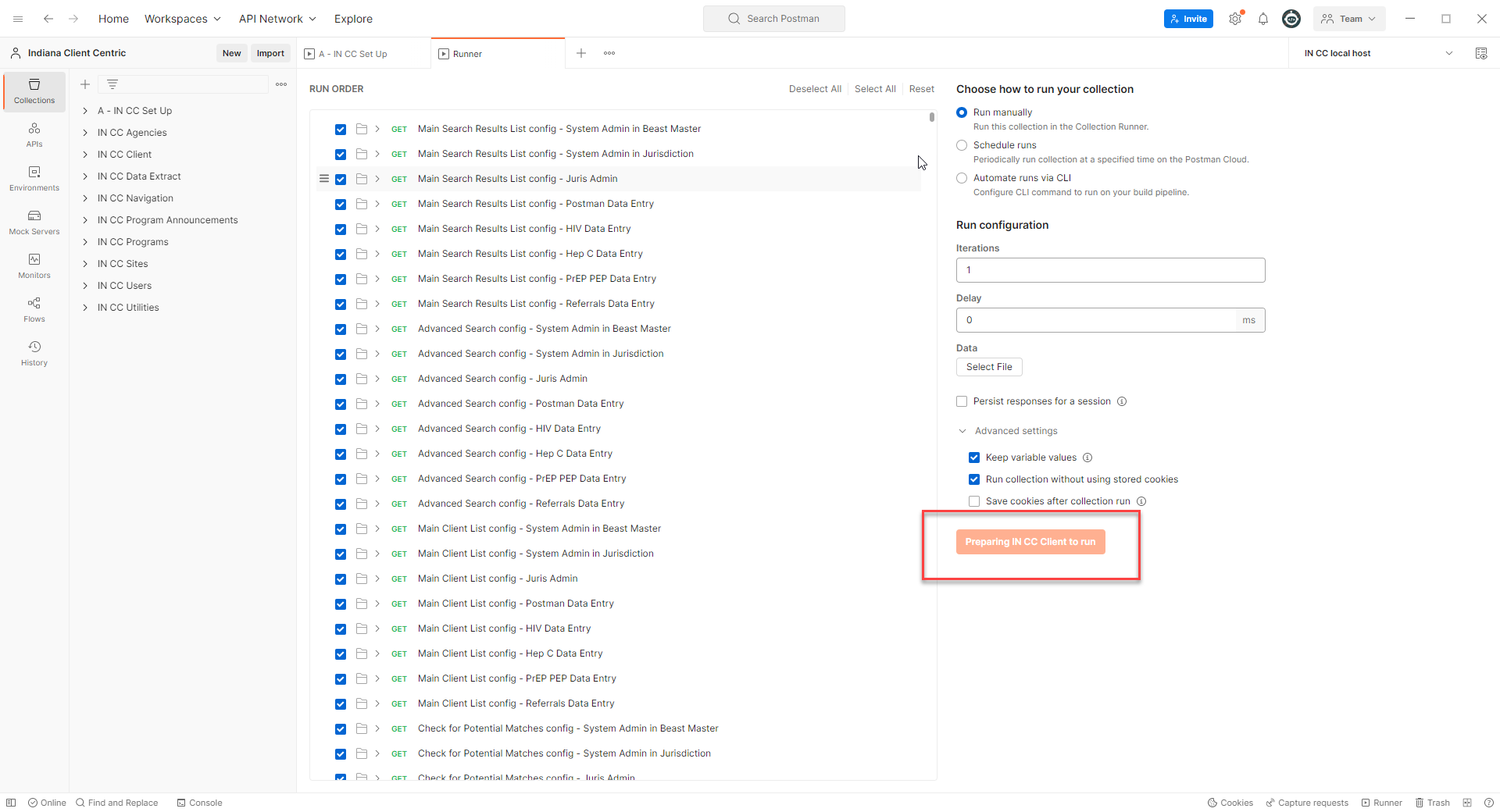 Runner Freezes When Running Large Collections · Issue 11942 · Postmanlabs Postman App Support