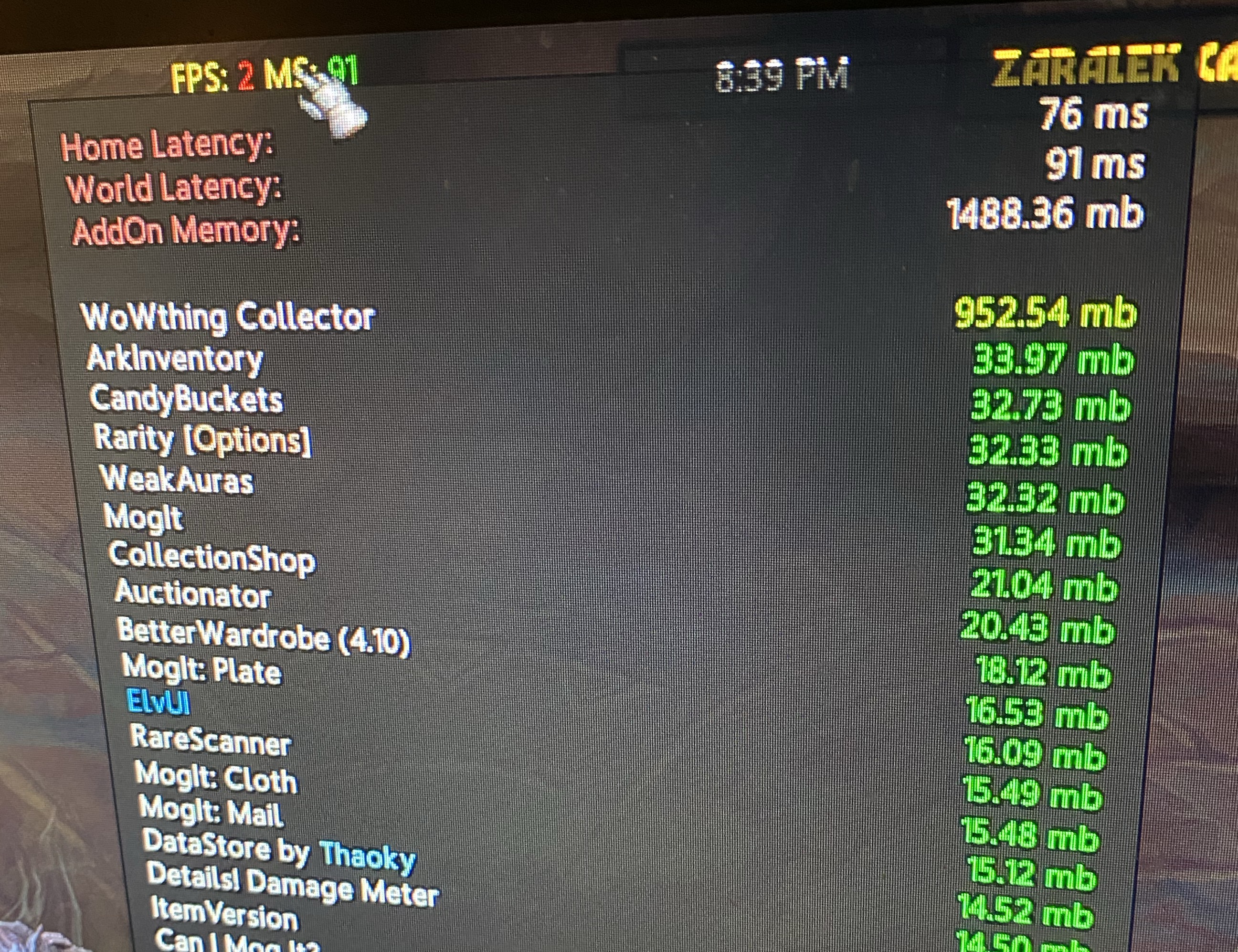 Returned: abnormally large memory footprint [v10.1.0.14] · Issue #13 · ThingEngineering/wowthing ...