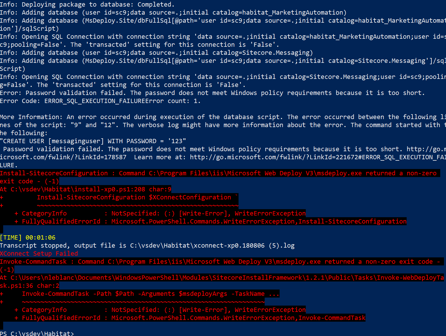 Messaging user is not configurable · Issue #437 · Sitecore/Habitat · GitHub