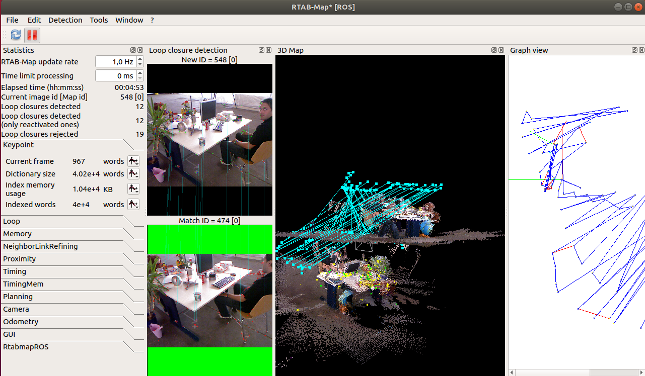 Scene doubled when playing RGB-TUM rosbag · Issue #465 · introlab ...