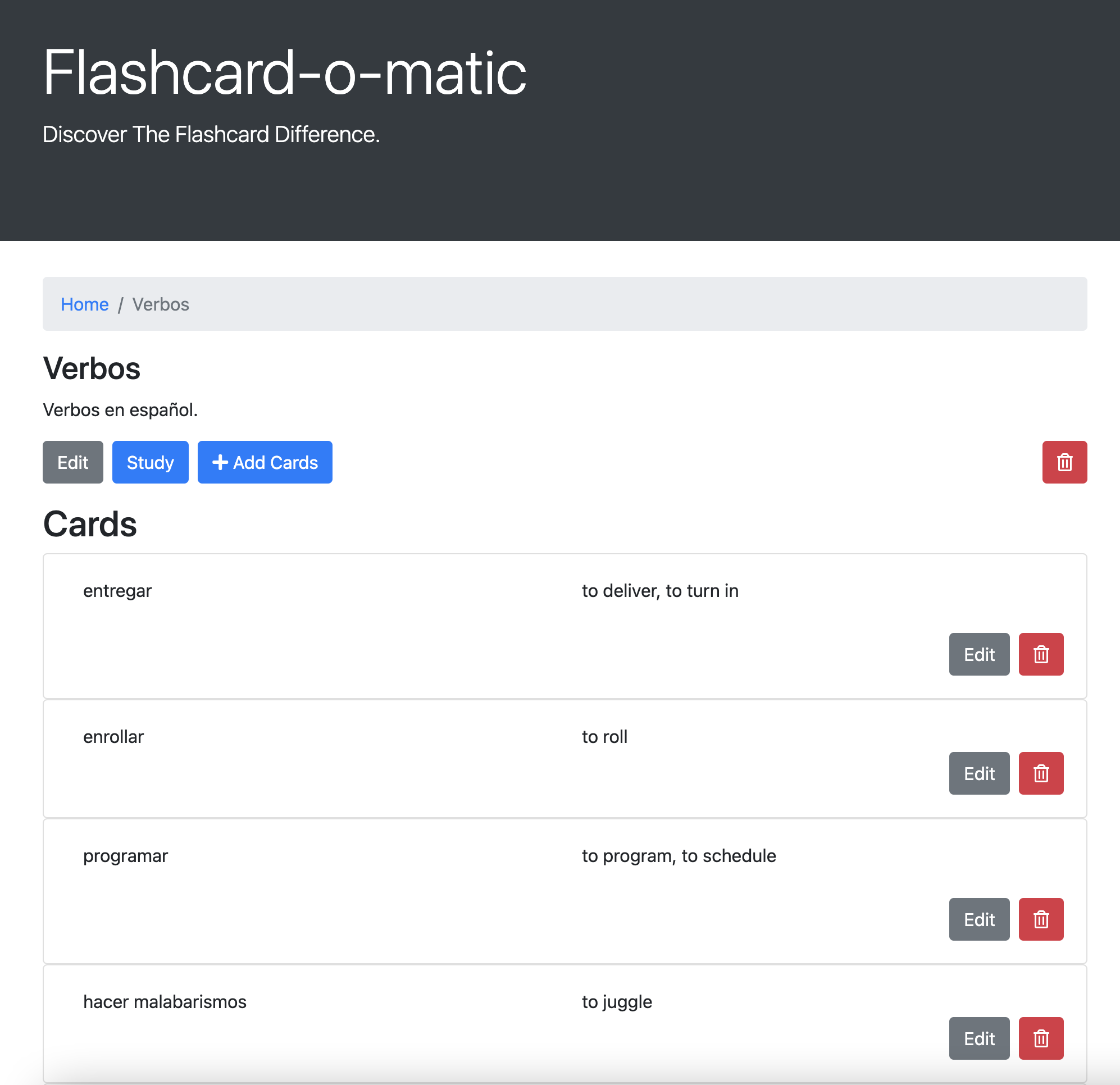 GitHub - Berend27/flashcard-o-matic