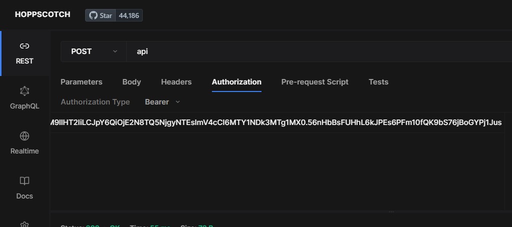 [feature]: Add horizontal scrollbar for authorization · Issue #2413 · hoppscotch/hoppscotch · GitHub