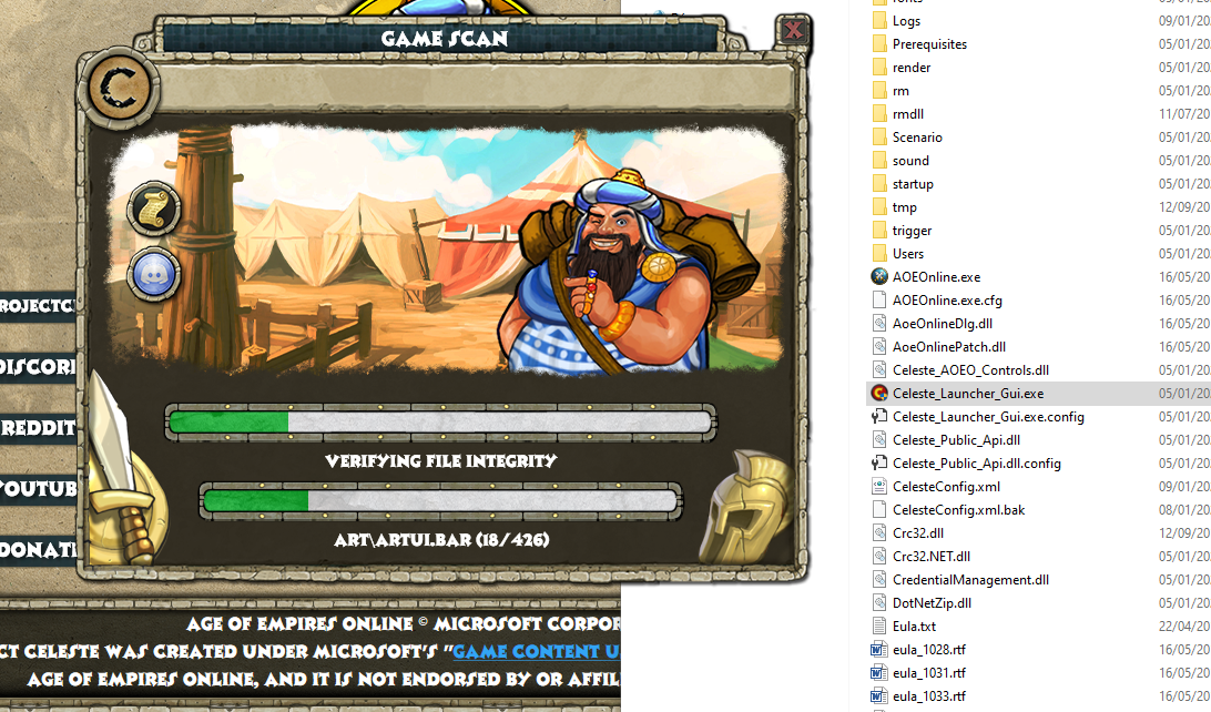 Game scanner window partially non-responsive during game scan · Issue #43 · ProjectCeleste ...