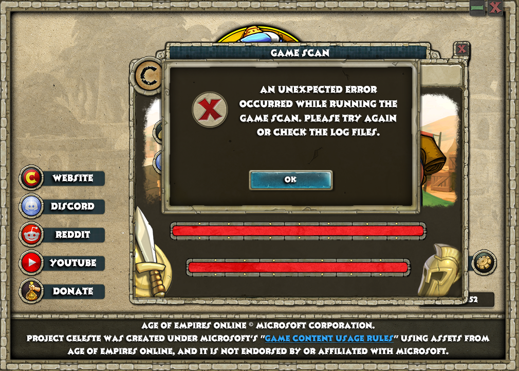 Game scanner window partially non-responsive during game scan · Issue #43 · ProjectCeleste ...