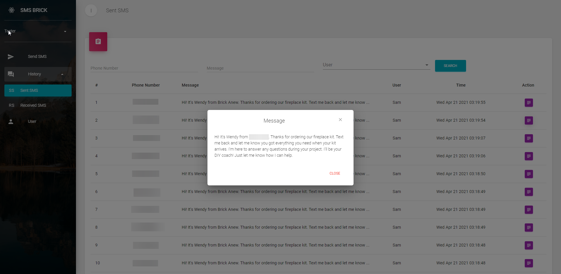 GitHub - adamvenord17/TwilioSMS-frontend-react: Frontend of Twilio/SMS distribution system ...