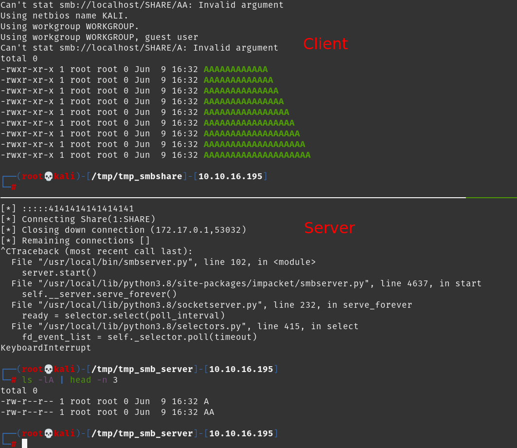 Filenames with anonymous login smb files, shorter then 12 characters · Issue #1094 · fortra ...