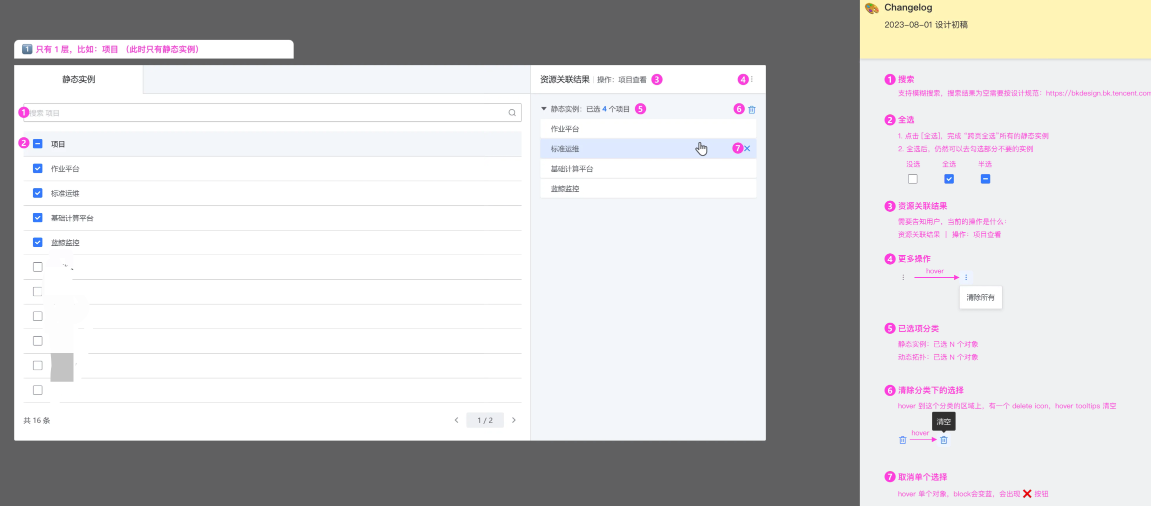 【免评审】权限中心选择操作资源实例视图交互优化 · Issue #2139 · TencentBlueKing/bk-iam-saas · GitHub