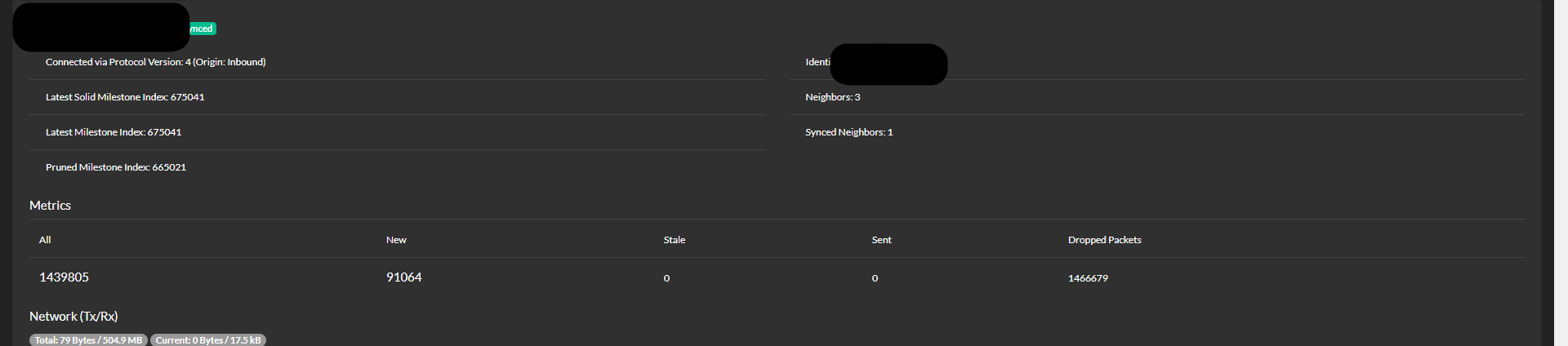 One static peer party in Waiting state and the other not · Issue #596 · iotaledger/hornet · GitHub