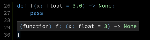 Default `float` argument with integral value is displayed as an integer · Issue #2397 ...