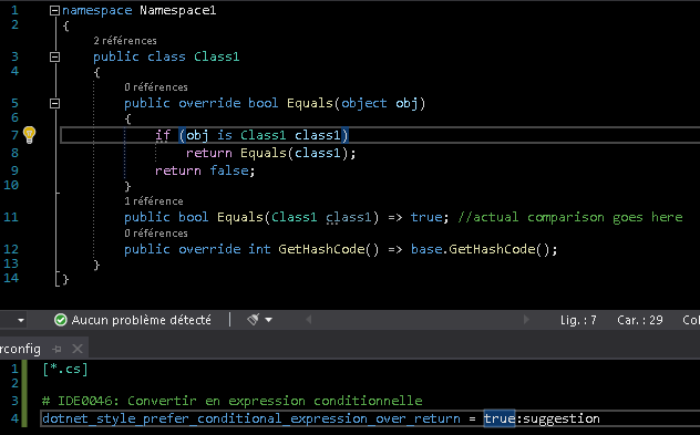 IDE0046 code profiling not taken in account · Issue #43503 · dotnet/roslyn · GitHub