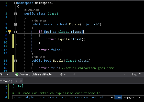 IDE0046 code profiling not taken in account · Issue #43503 · dotnet/roslyn · GitHub