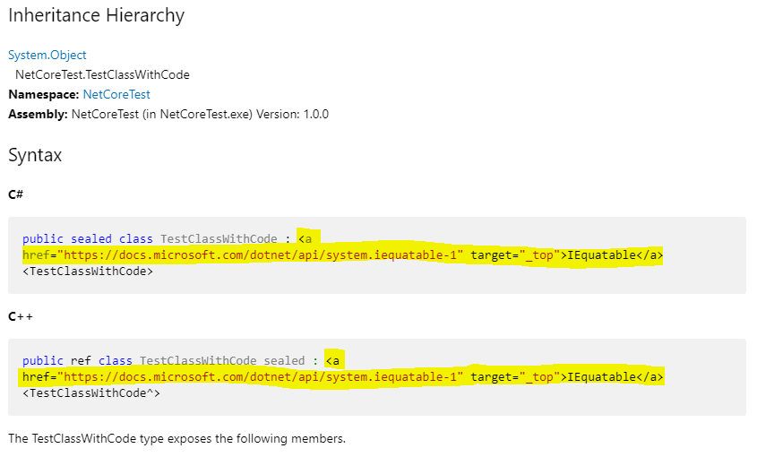 Markdown Link In Syntax Description Not Working · Issue 804 · Ewsoftware Shfb · Github
